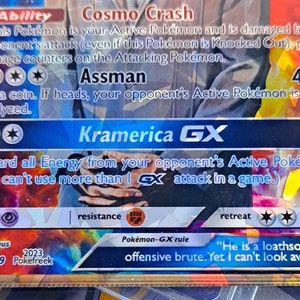 Kramer Pokemon Card - Etsy