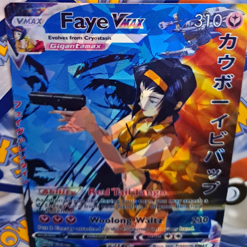 Faye Valentine Pokemon Card - Etsy Australia