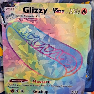 Glizzy (rainbow) Pokemon Card - Etsy