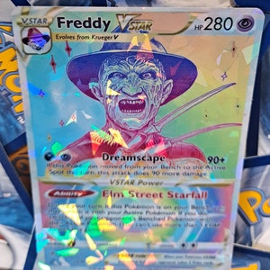 Freddy Krueger Pokemon Card - Etsy