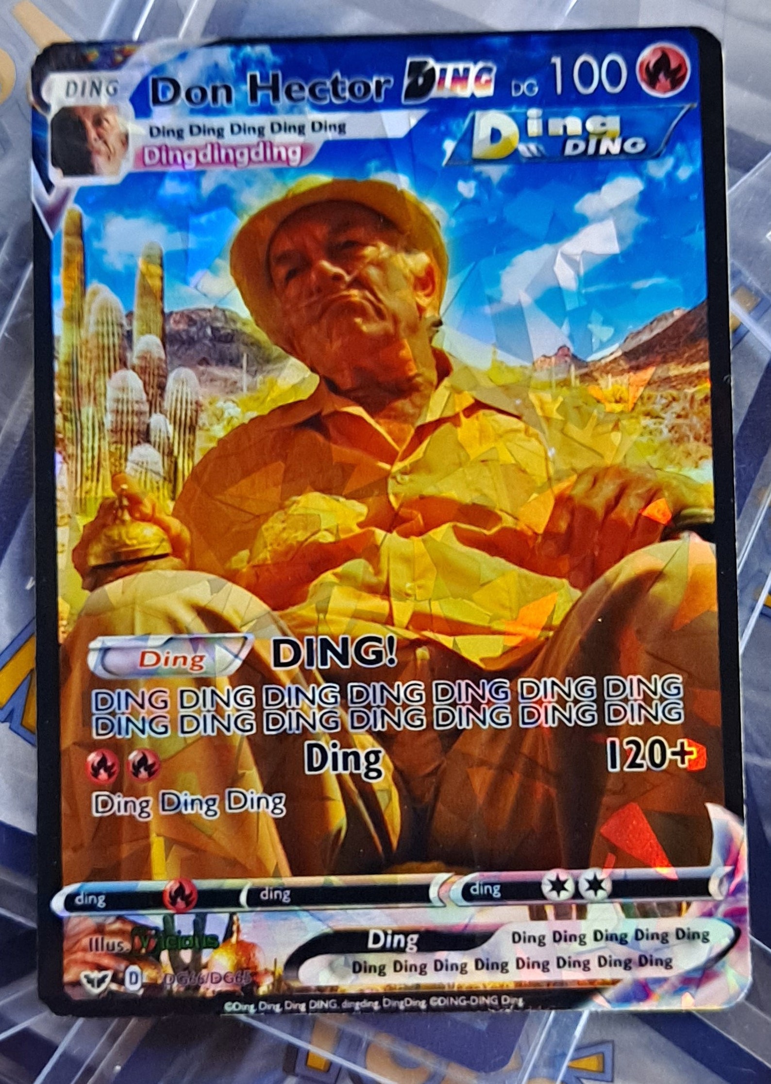 Breaking Bad - Hector Salamanca Pokemon Card - Etsy