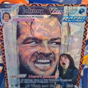 The Shining - Heres Johnny Pokemon Card - Jack Nicholson - Etsy