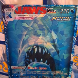 Jaws Pokemon Card - Etsy