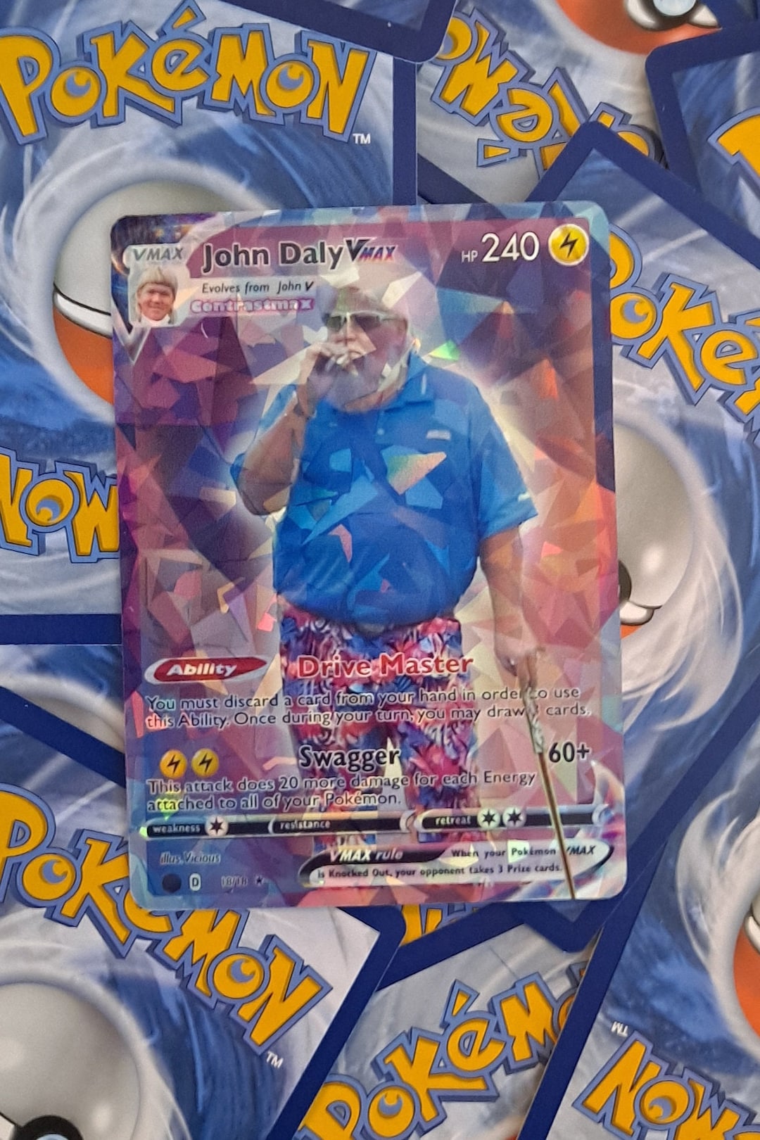 John Daly Pokemon Card - Etsy