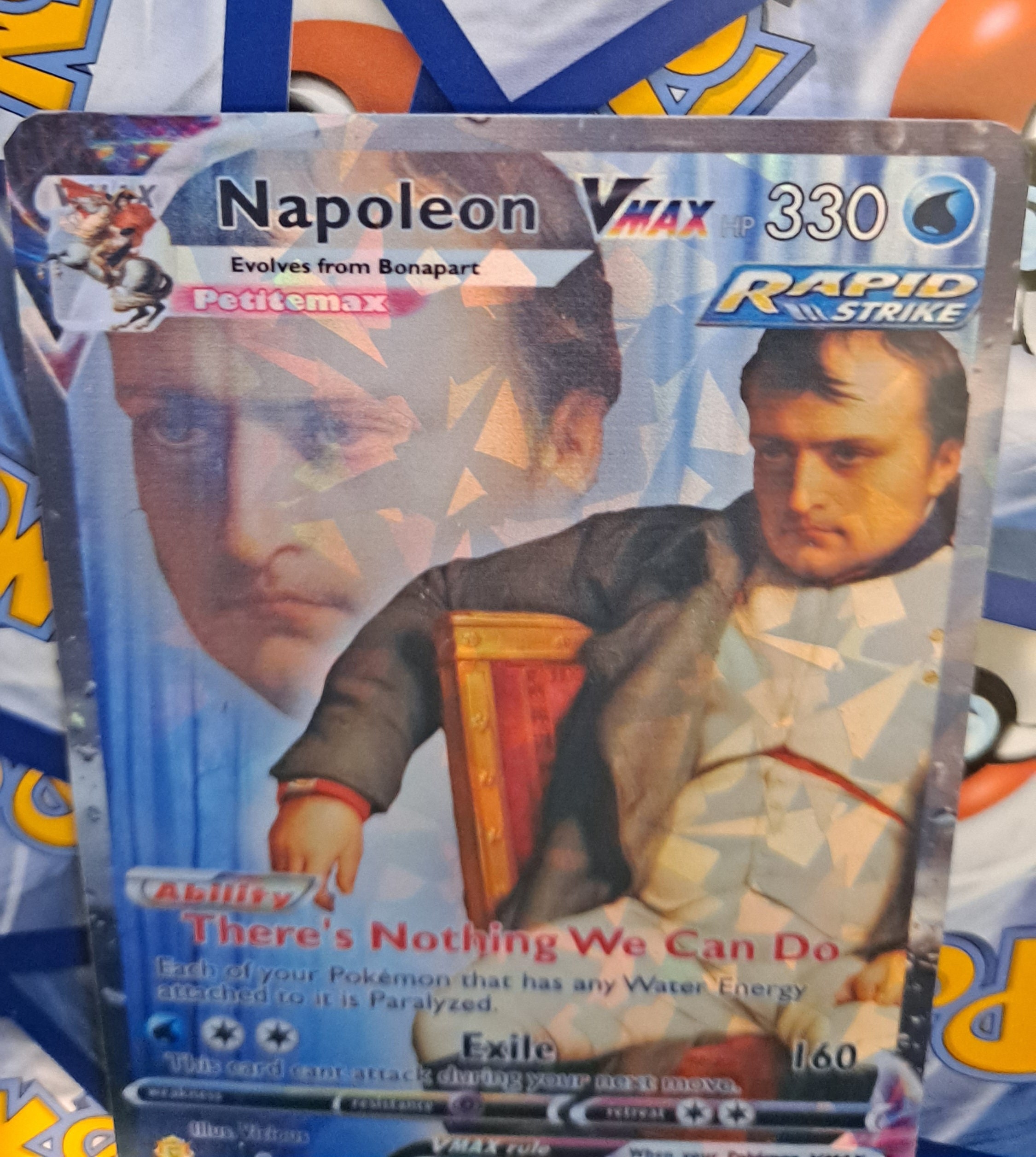 Napoleon Bonaparte Pokemon Card There's Nothing We Can - Etsy