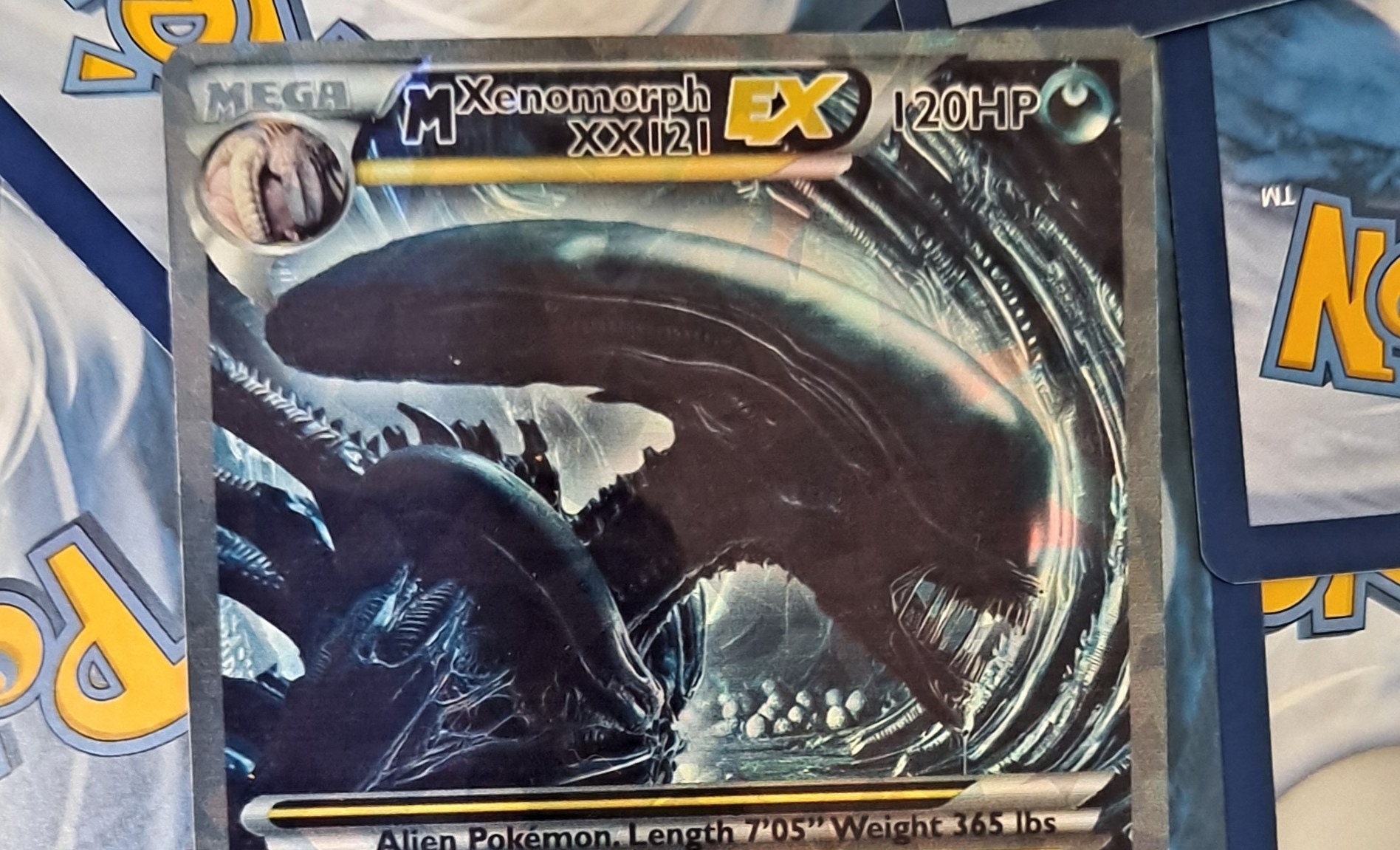 Xenomorph XX121 Pokemon Card - Etsy