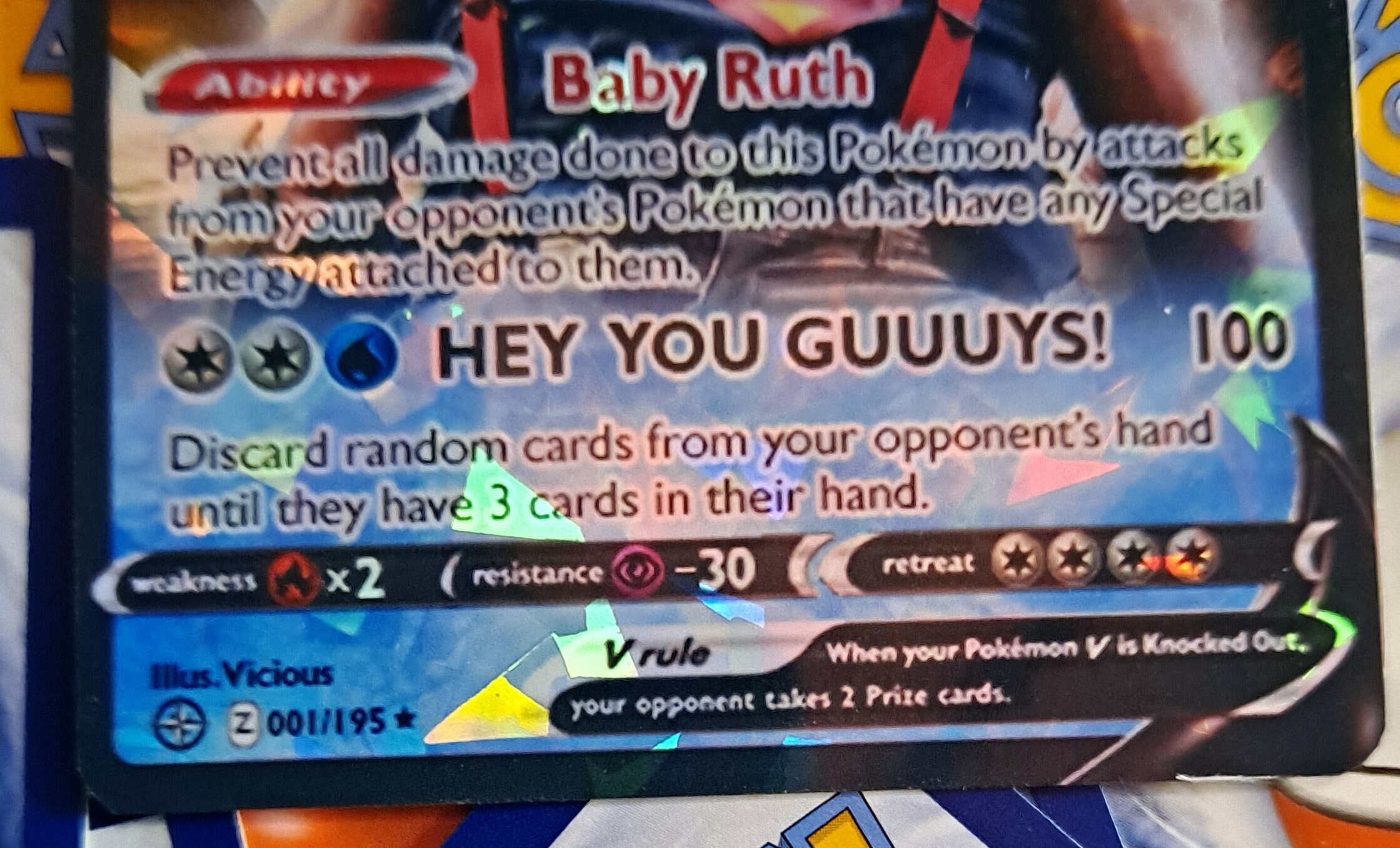 Sloth Pokemon Card the Goonies - Etsy