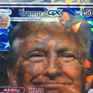 Donald Trump Pokemon Card - Etsy