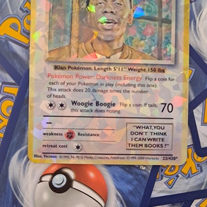 Clayton Bigsby Pokemon Card - Chappelle Show - Etsy