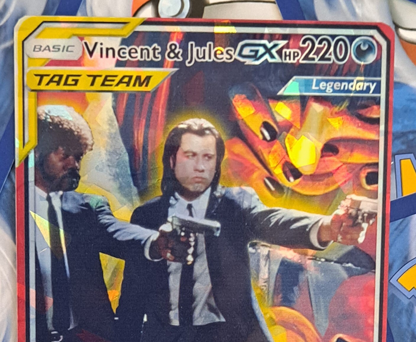 Vincent Vega and Jules Winnfield Pokemon Card - Pulp Fiction - Etsy