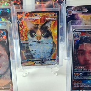 Make Your Own Custom Pokemon Holographic Card - Made to Order! - Etsy