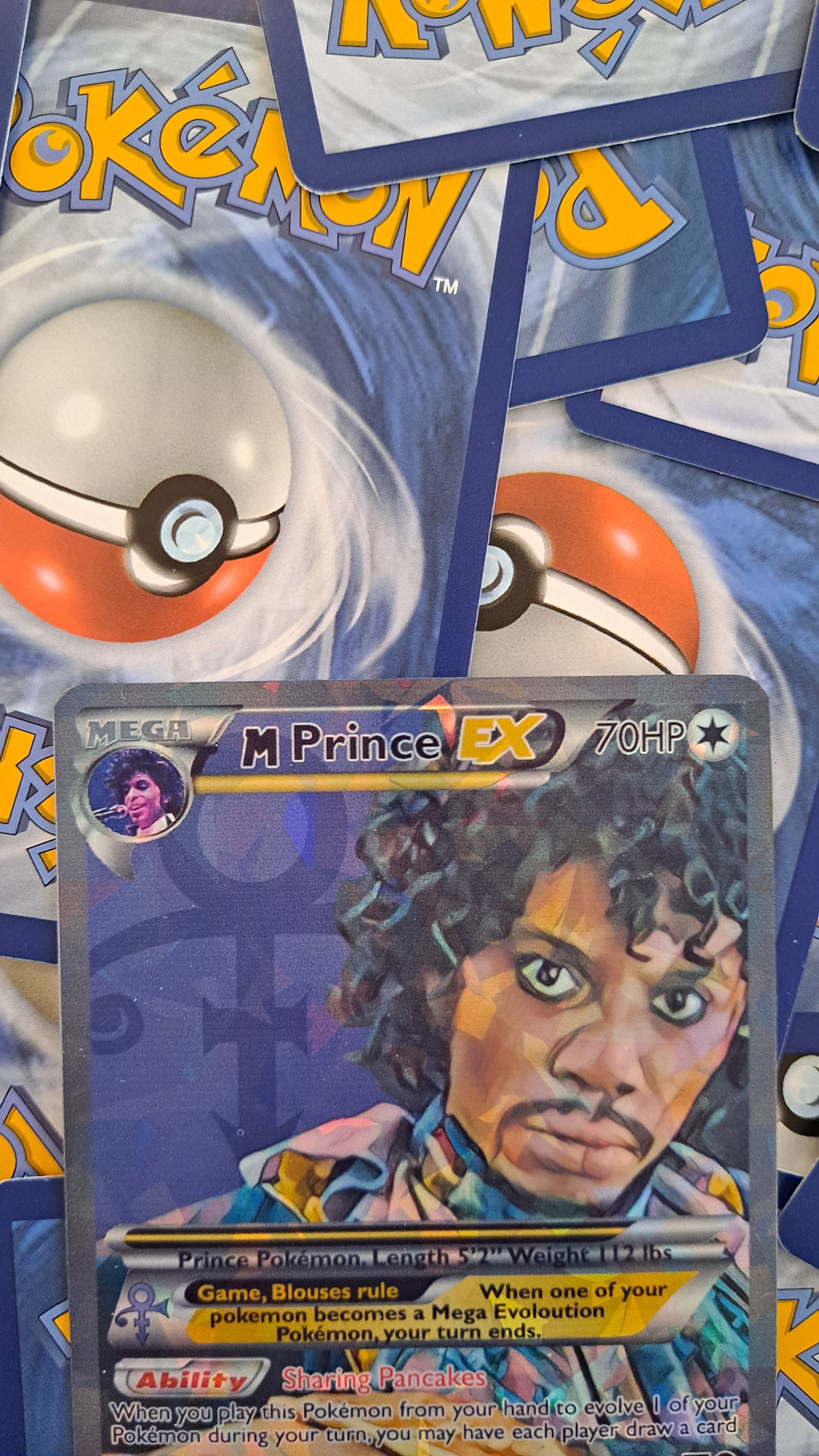 Prince Pokemon Card Chappelle - Etsy