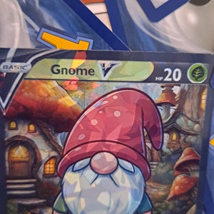 Gnome Pokemon Card - Etsy
