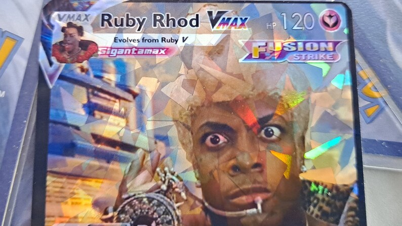 Ruby Rhod Fifth Element Pokémon Card - Etsy