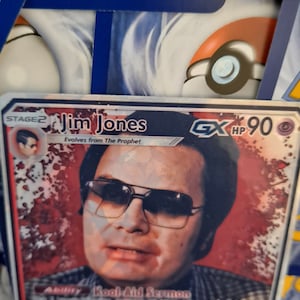 Jim Jones Pokemon Card - Etsy