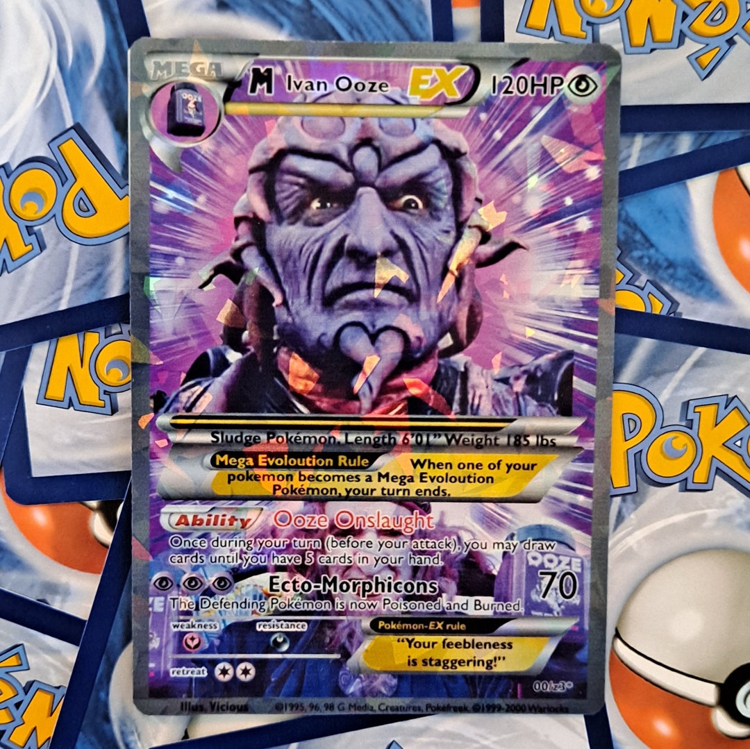 Ivan Ooze Pokemon Card - Power Rangers - Etsy