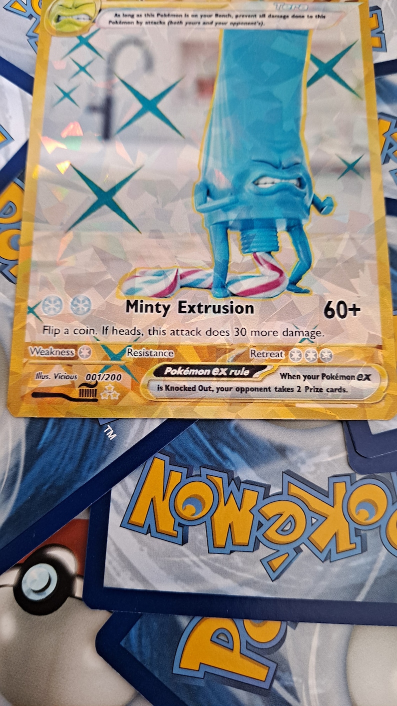 Poop Paste Meme Pokemon Card - Etsy