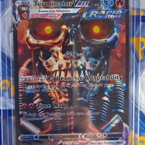 Terminator Pokemon Card - Etsy