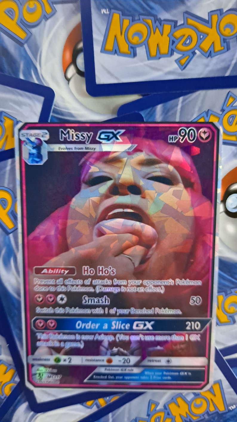 ICP Big Money Hustlas Missy Pokemon Card - Etsy