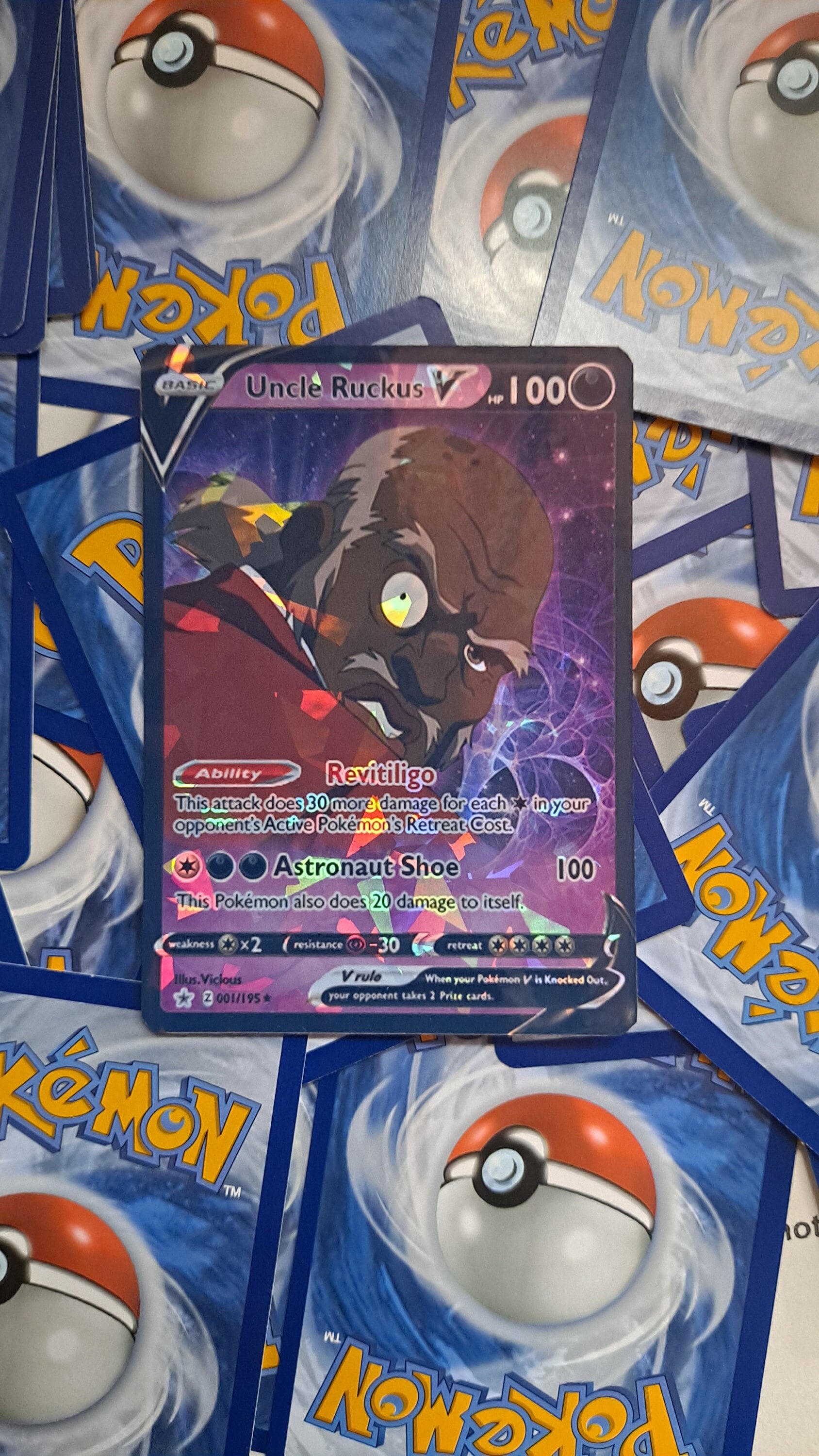 Uncle Ruckus Pokemon Card - Etsy