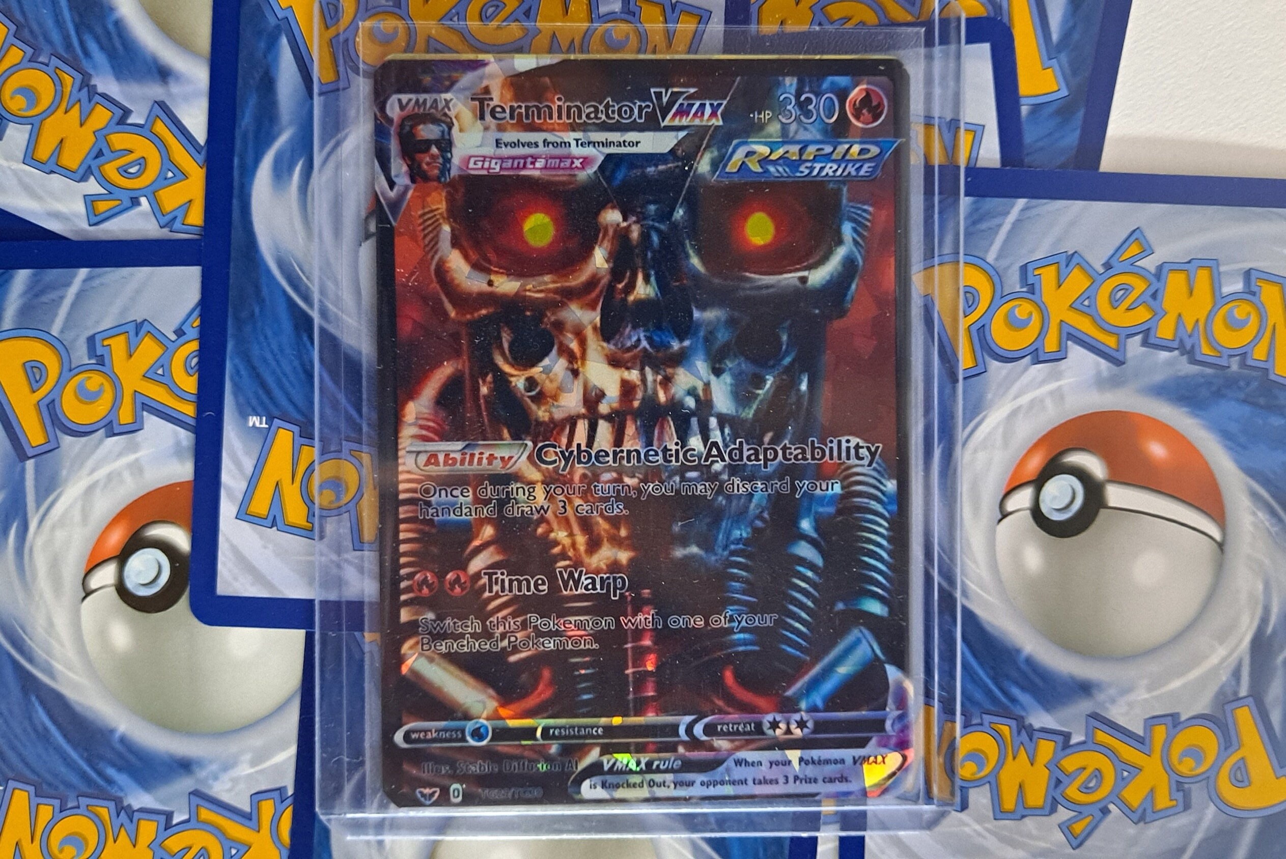 Terminator Pokemon Card - Etsy