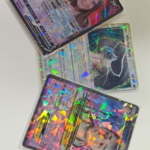 Make Your Own Custom Pokemon Holographic Card - Made to Order! - Etsy