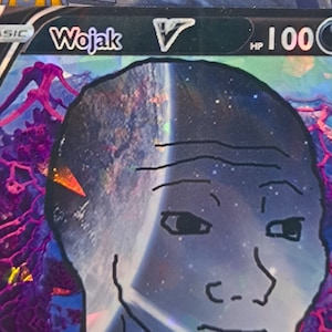 Wojak Meme Pokemon Card - Etsy