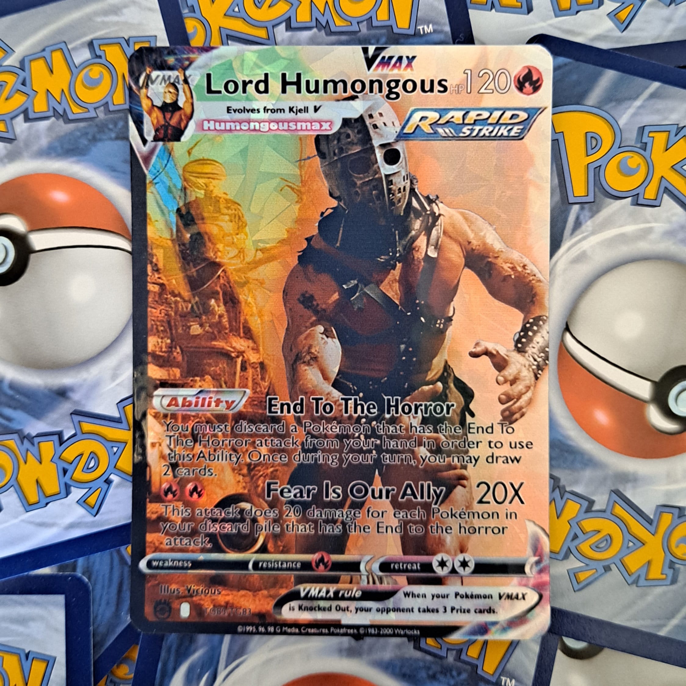 Lord Humongous Pokemon Card Mad Max - Etsy