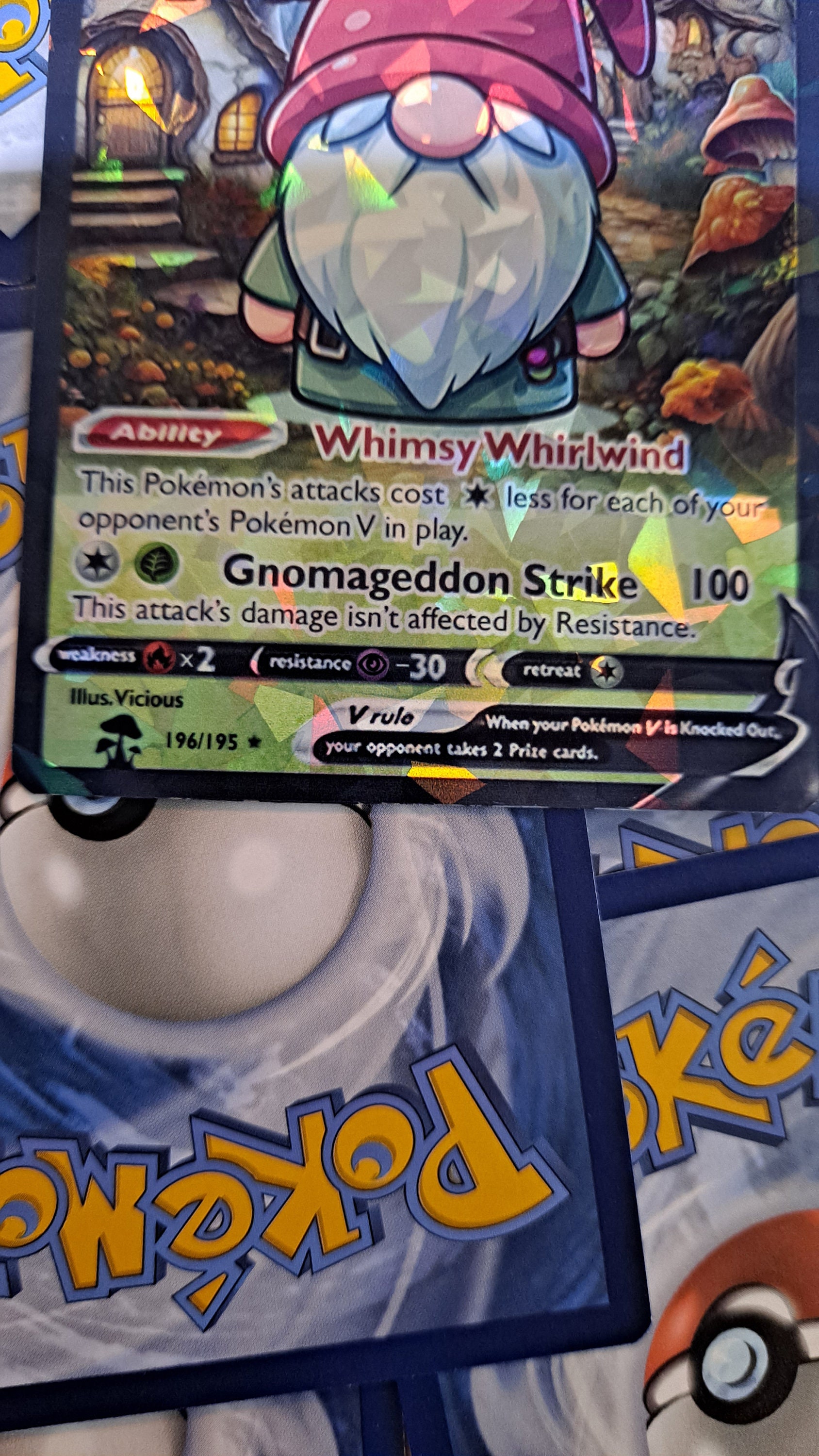 Gnome Pokemon Card - Etsy