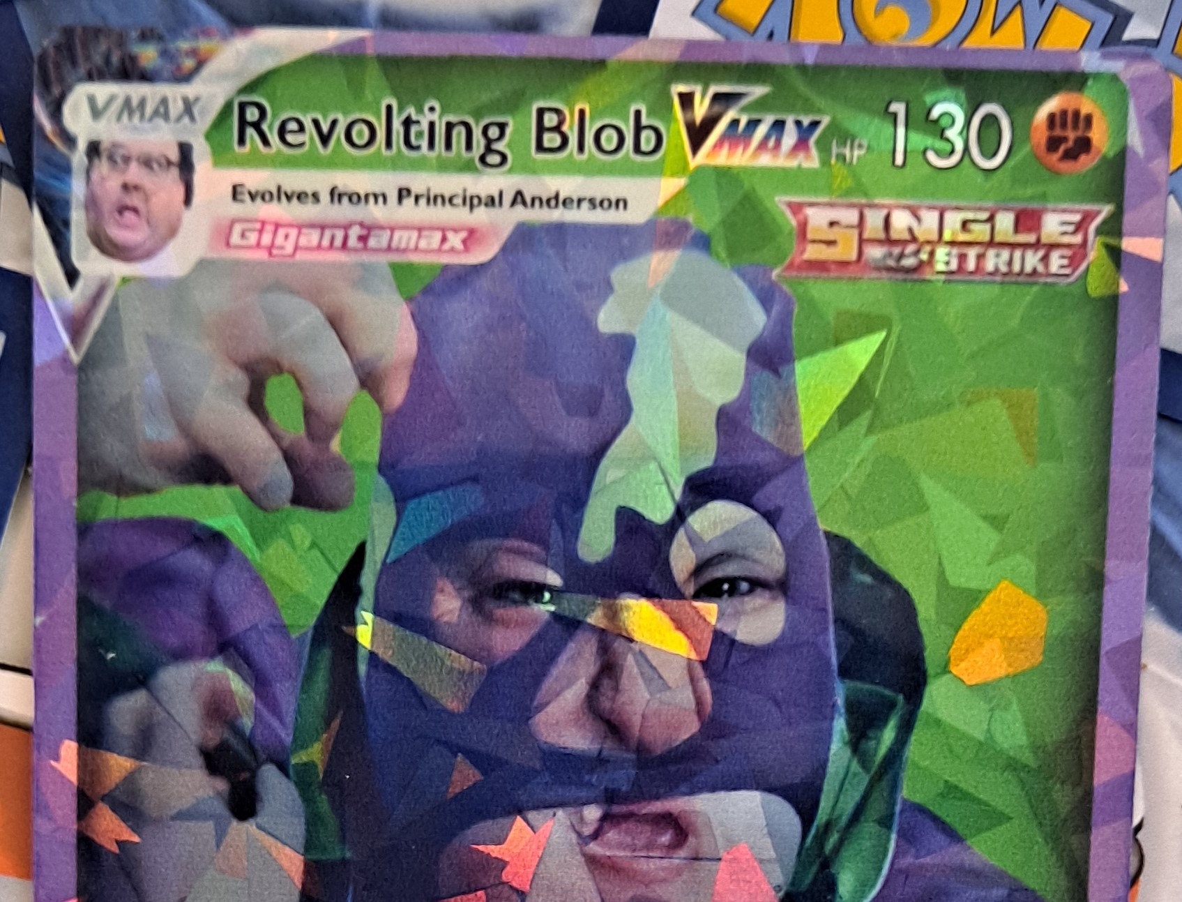 The Revolting Blob Pokemon Card - Etsy