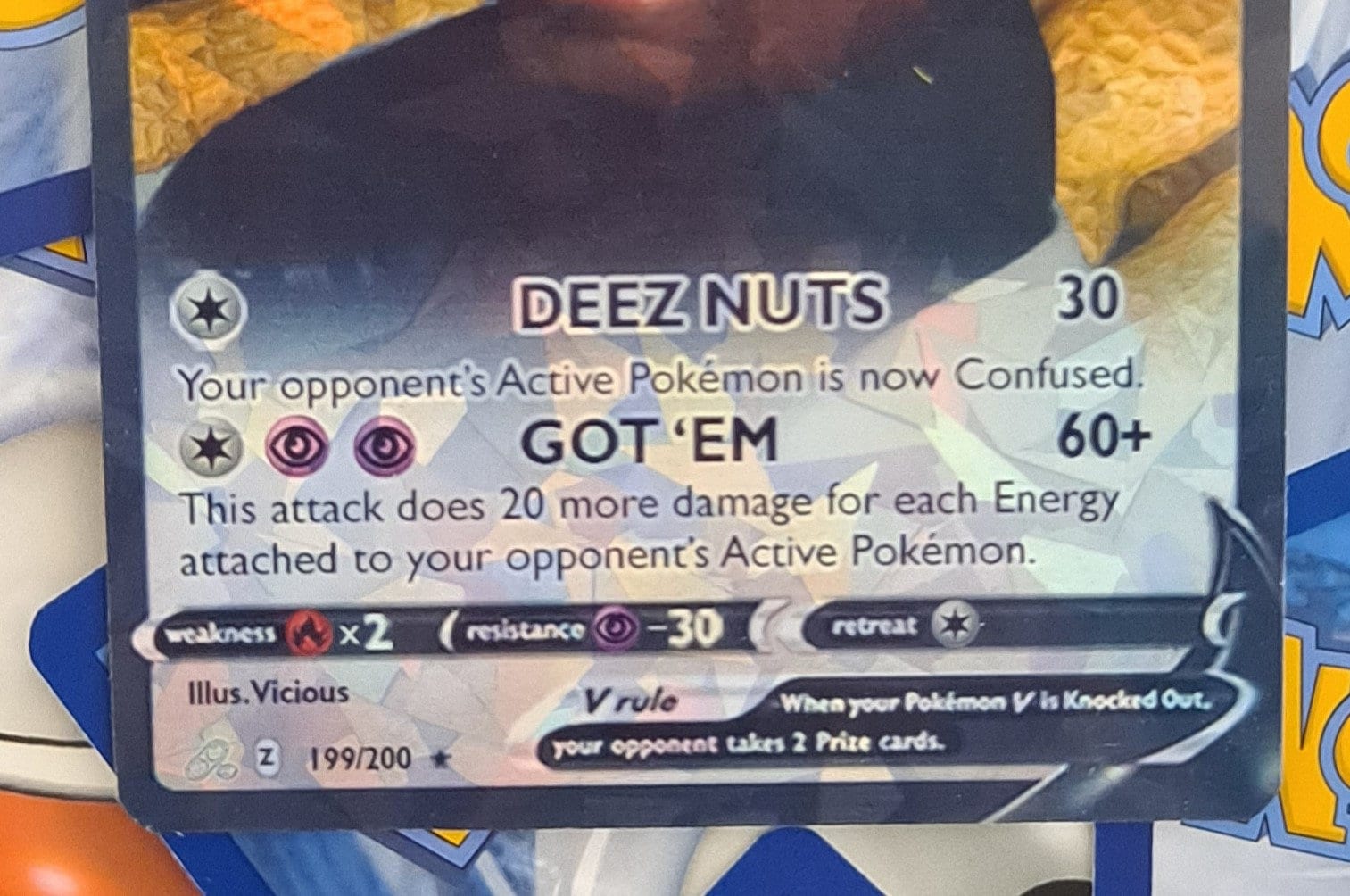 Deez Nuts Meme Pokemon Card - Etsy