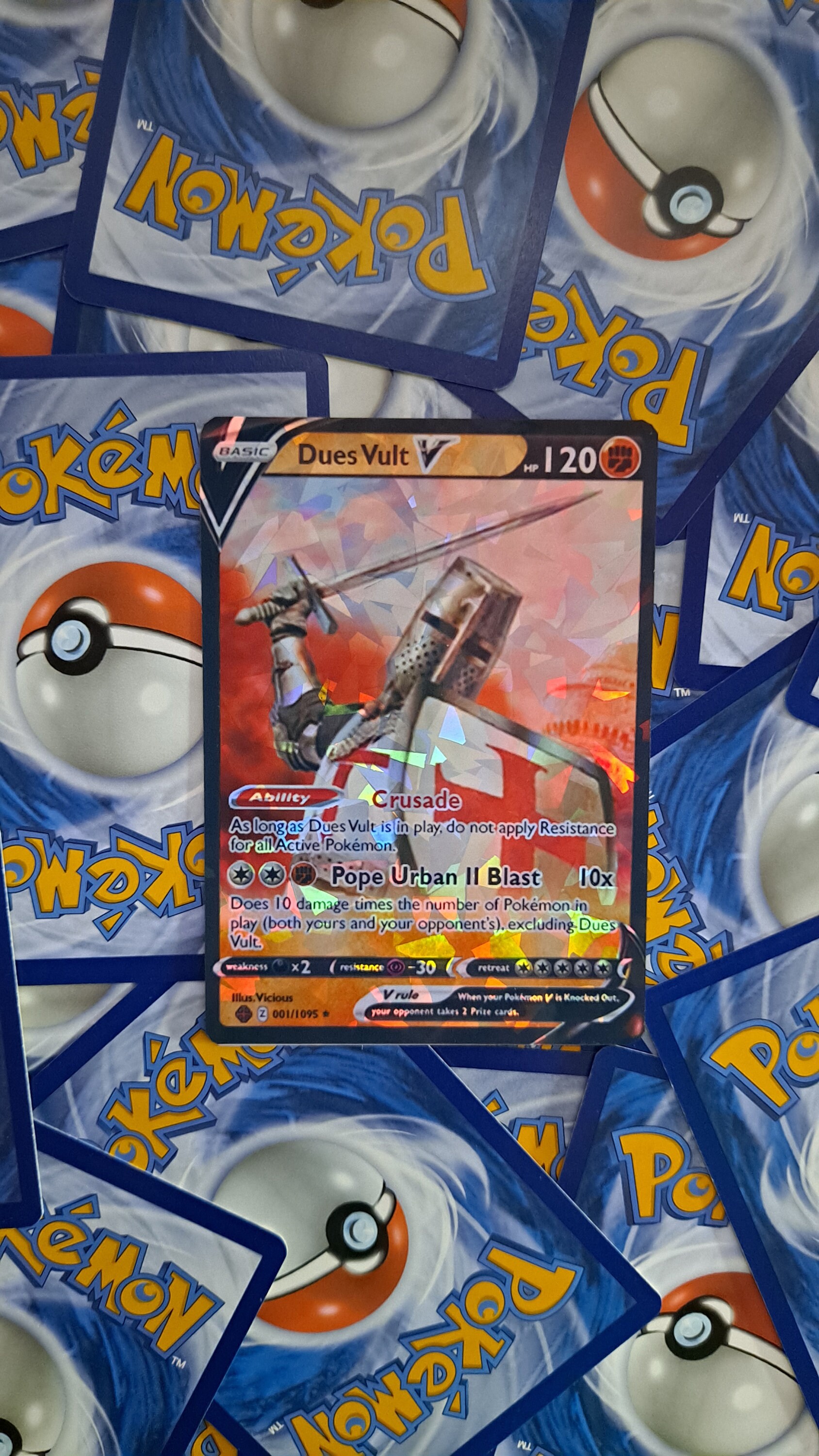 Dues Vult Pokemon Card - Etsy