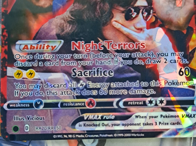 Night Stalker Richard Ramirez Pokemon Card - Etsy