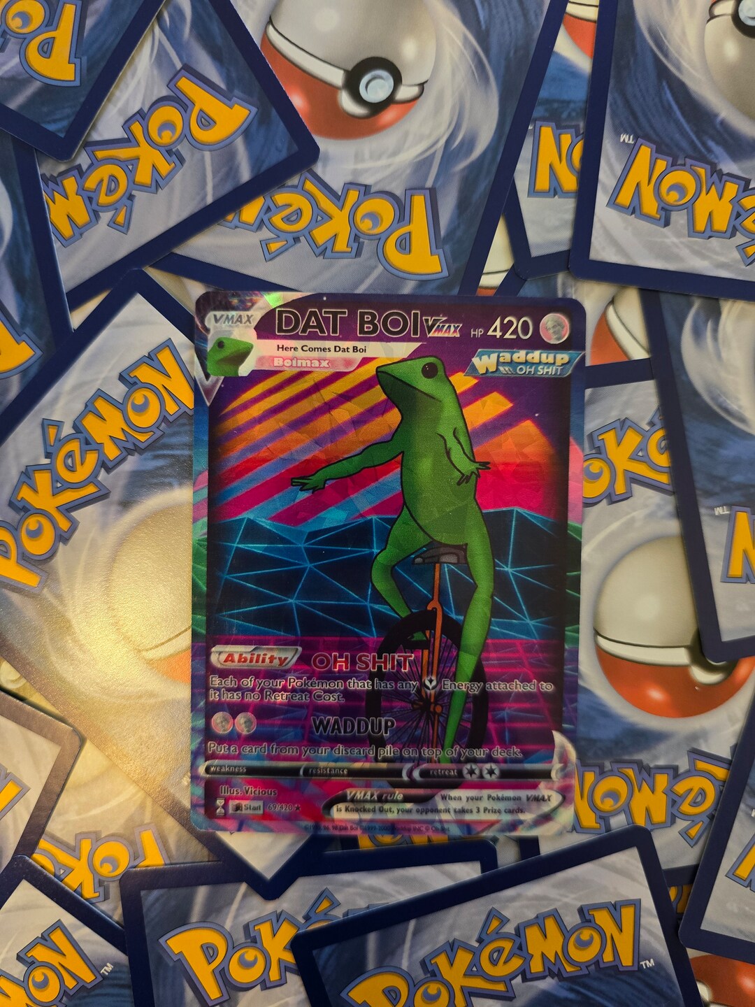 Dat Boi Meme Pokemon Card - Etsy