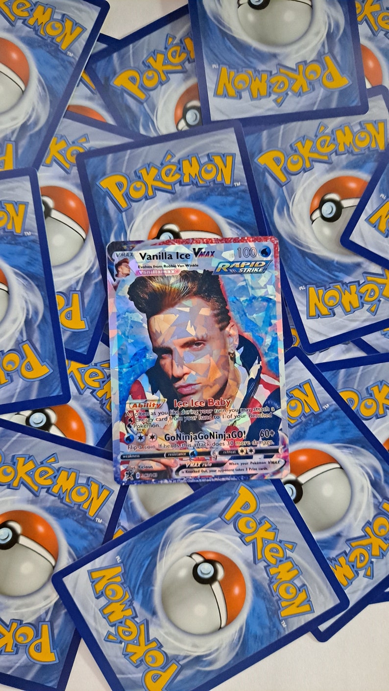 Vanilla Ice Pokemon Card - Etsy