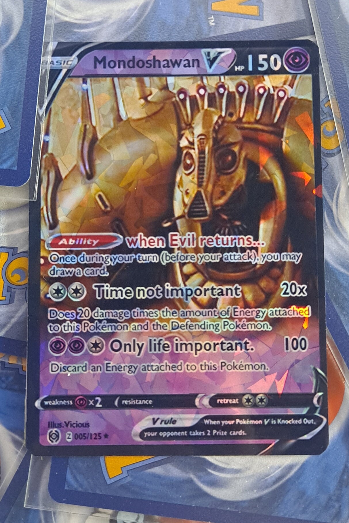 Fifth Element Mondoshawan Pokémon Card - Etsy