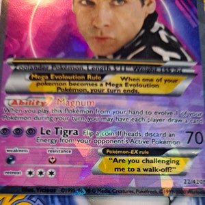 Blue Steel Zoolander Pokémon Card Custom - Etsy