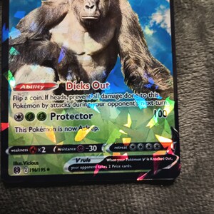 Harambe Pokemon Card - Etsy