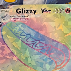 Glizzy (rainbow) Pokemon Card - Etsy