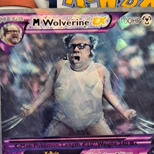 Danny Devito as Wolverine Pokemon Card - Etsy