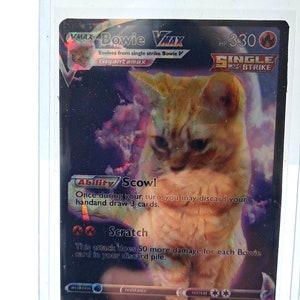 Make Your Own Custom Pokemon Holographic Card - Made to Order! - Etsy