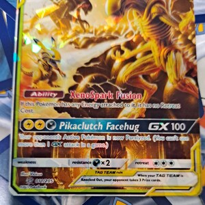 Xenomorph and Pikachu Tag Team Pokemon Card - Etsy