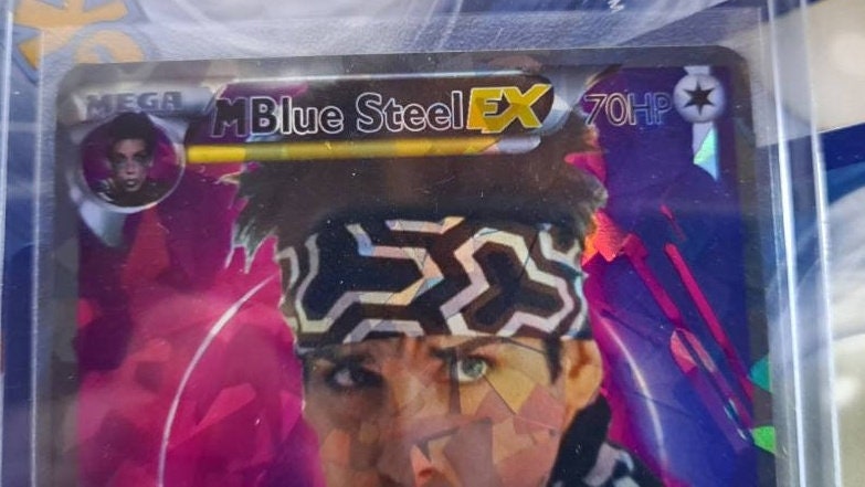 Blue Steel Zoolander Pokémon Card Custom - Etsy