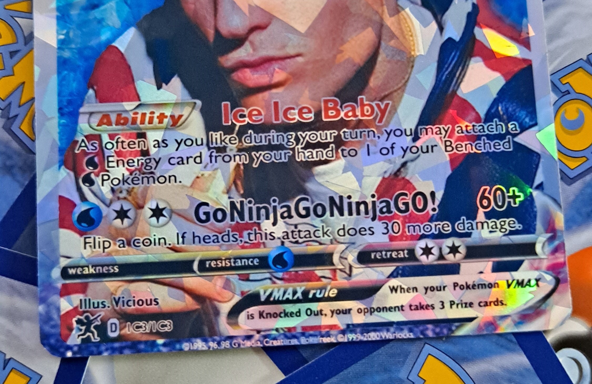 Vanilla Ice Pokemon Card - Etsy