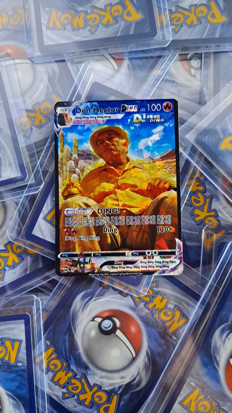 Breaking Bad Hector Salamanca Pokemon Card - Etsy