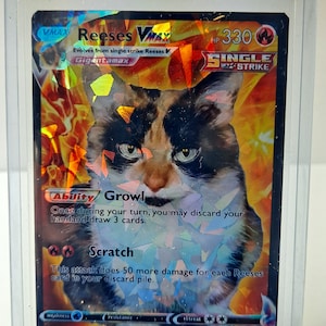 Make Your Own Custom Pokemon Holographic Card - Made to Order! - Etsy
