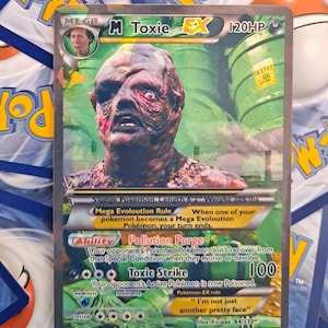 Toxic Avenger Pokemon Card - Etsy
