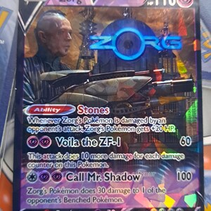 Zorg Fifth Element Pokemon Card - Etsy