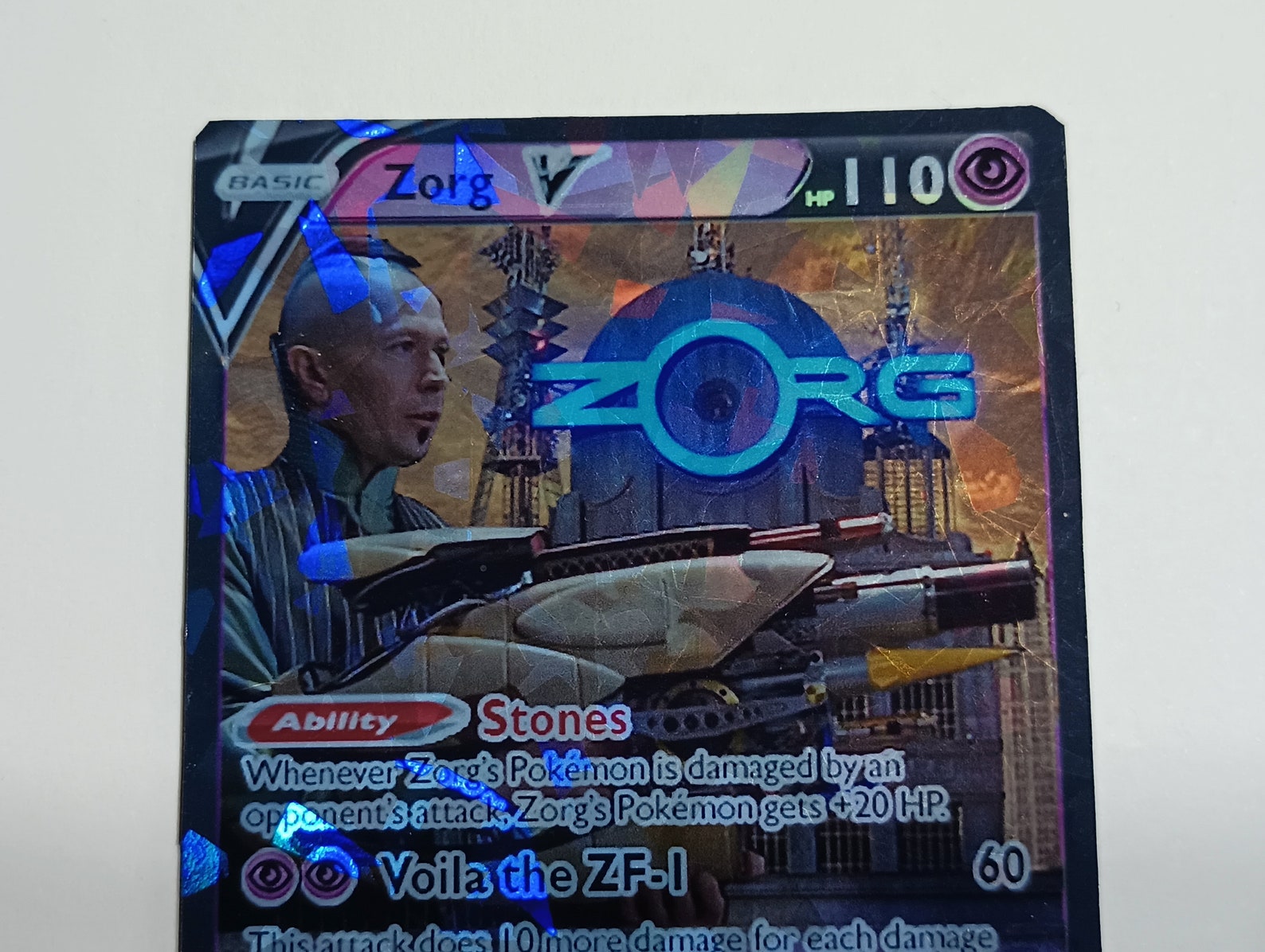 Zorg Fifth Element Pokemon Card - Etsy