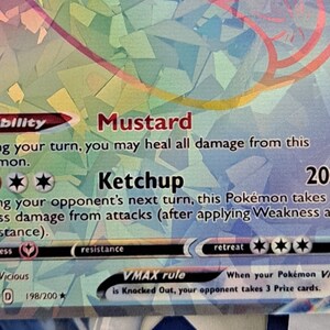 Glizzy (rainbow) Pokemon Card - Etsy